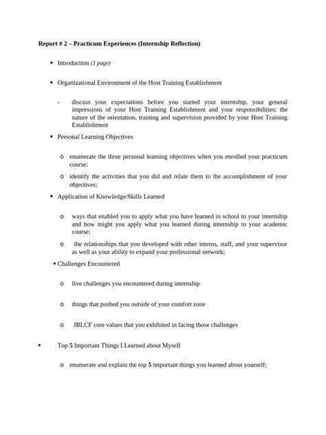 Practicum Report No 2 Pdf