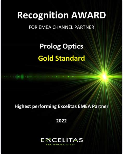 Prolog Optics Ltd On Linkedin We Are Very Excited To Announce That Prolog Optics Has Been