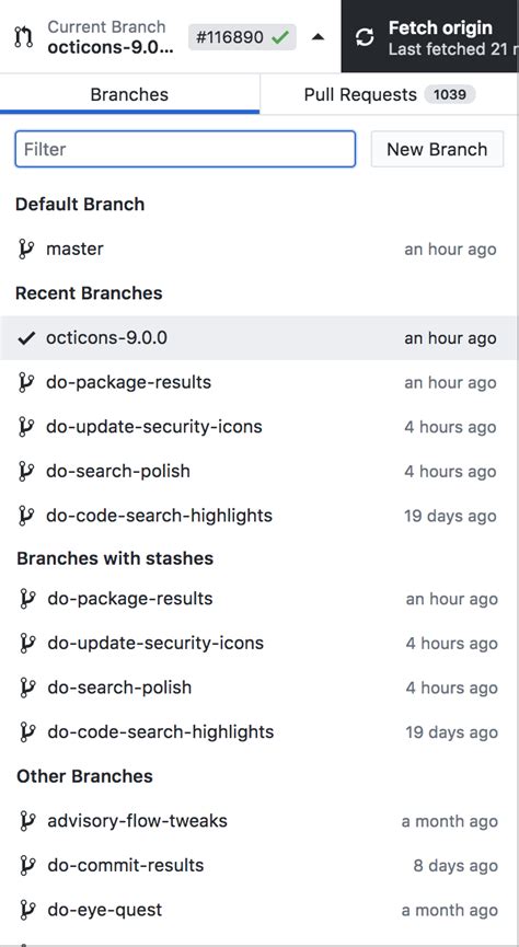 Indication That Branch Has Associated Stash · Issue 7755 · Desktopdesktop · Github