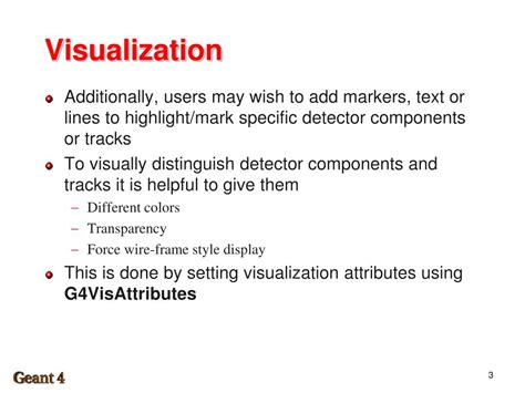ppt geant4 visualization powerpoint presentation free download id