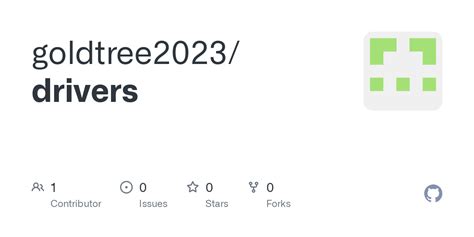 GitHub Goldtree2023 Drivers