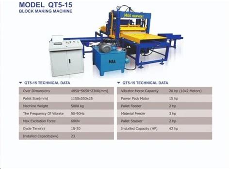 Automatic QT 5 15 Paver Fly Ash Brick Making Machine At Rs 2500000 In