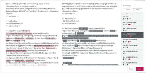 Restore A Revision Of A Page Or Post Support