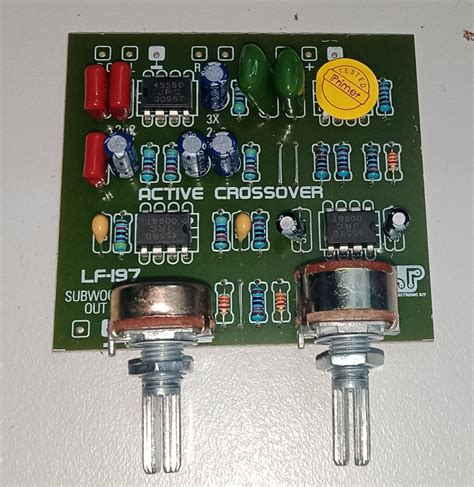 Active Crossover Subwoofer Lazada Indonesia