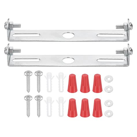 Uxcell 105mm 4 1 Universal Light Fixture Mounting Bracket Kit 2 Set Light Crossbar Ceiling