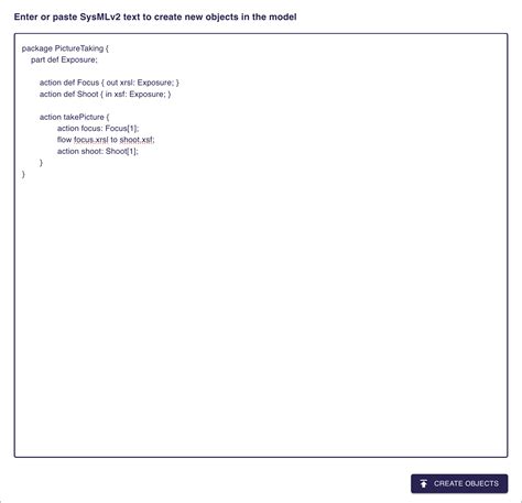Sysml V2 Textual Format Syson Docs