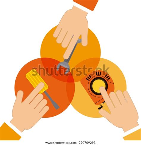 Construction Concept Design Vector Illustration Eps10 Stock Vector