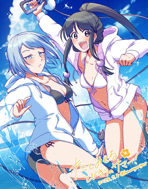 Maya Fey And Franziska Von Karma Ace Attorney And More Drawn By Hamanoguriguri Danbooru