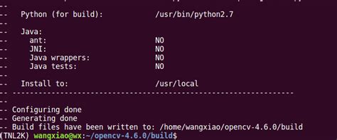 opencv4 6 0 rtx2070 ubuntu16 04 install tutorial ahu wangxiao 博客园