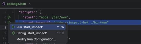 运行和调试 Nodejs Intellij Idea 文档