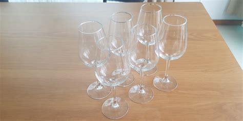 Wine Glasses X 6 Ikea Hederlig Furniture And Home Living Home Decor Vases And Decorative Bowls On