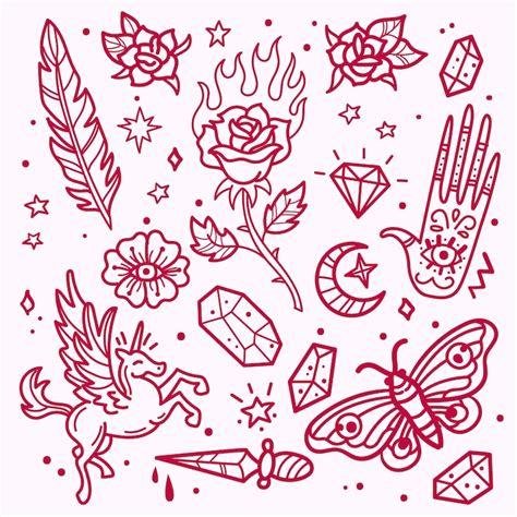 Girly Gothic Tattoos