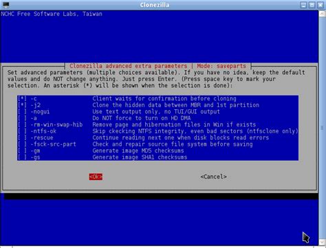 How To Create Partition Image Backup And Restore Using Clonezilla