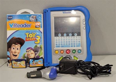 Vtech Vreader Interactive E Reading System With 2 Books And 12v Car