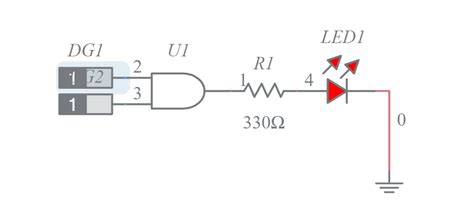 Logic Gate And Multisim Live