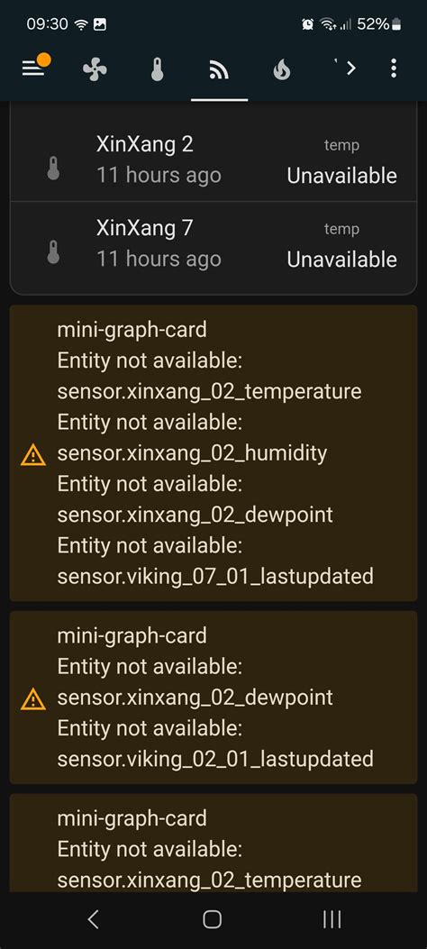 Sensors Became Unavailable Frontend Home Assistant Community