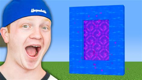 Minecraft But Theres Custom Portals Youtube