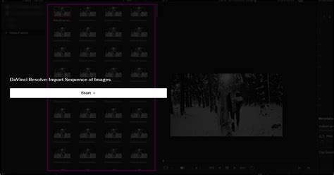 Davinci Resolve Import Sequence Of Images