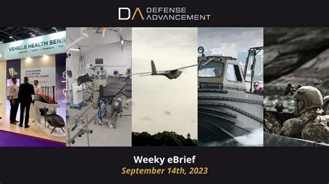 Defense Advancement Weekly Ebrief September 14th 2023