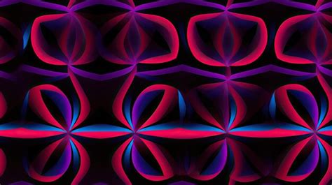 Premium Photo Patterns Created Using A Symmetrical Scaling Effect