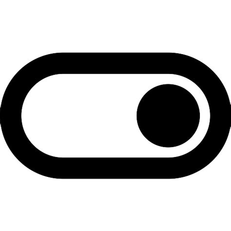 Toggle Switch Outline Icon Svg Png Free Download