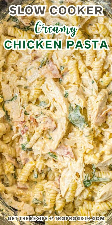 Slow Cooker Chicken Pasta Dinner Slow Cooker Chicken Pasta Chicken