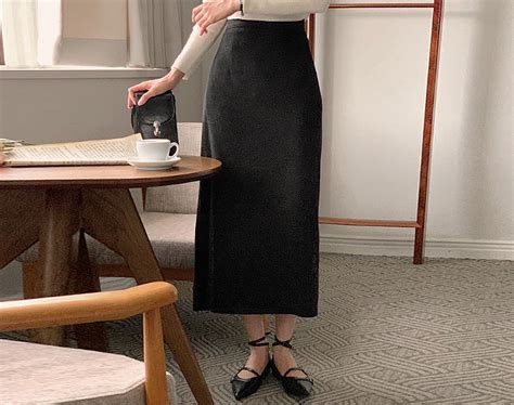 리리앤코 세인레디 니트 골지 스판 뒷밴딩 H라인 롱 스커트가을신상 가을코디 가을하의 가을스커트 니트롱스커트 빅사이즈롱스커트 빅사이즈스커트 스판롱스커트 스판h라인스커트 H