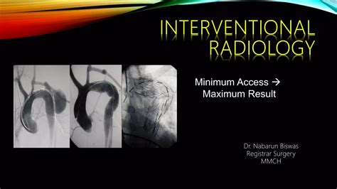 Interventional Radiology PPTX Medical Tests Medical Health