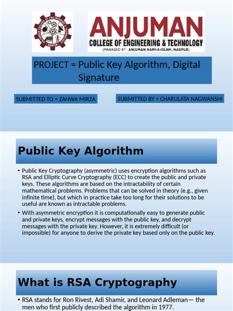 Public Key Algorithm Digital Signature Pdf Public Key Cryptography Key Cryptography