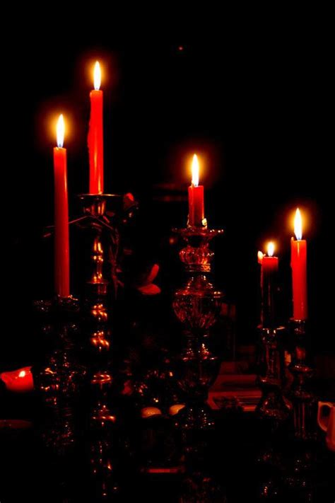 Let There Be Light Red And Black Gothic Lanterns Gothic Red Candle