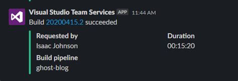 azure devops templates and integrating teams notifications fresh brewed