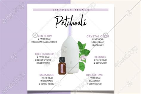 Patchouli Diffuser Blends By Pixel Perfect