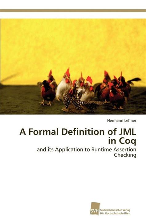 A Formal Definition Of Jml In Coq Lehner Hermann Książka W Empik