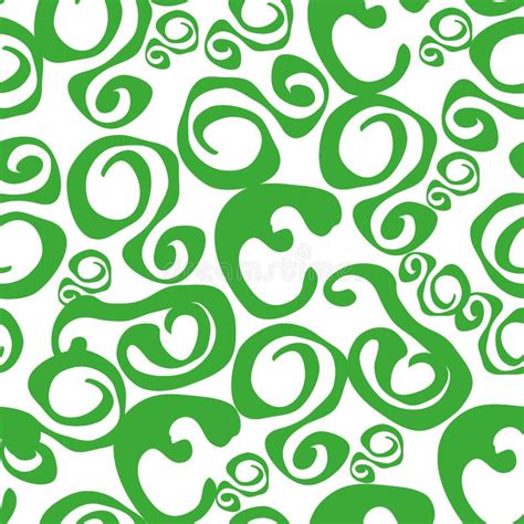 Seamless Abstract Pattern With Sea Waves Vector Illustration Stock Vector Illustration Of