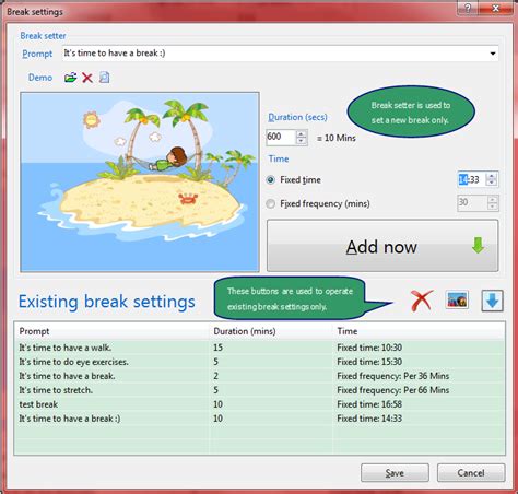 break settings interface manual pcwb documentation