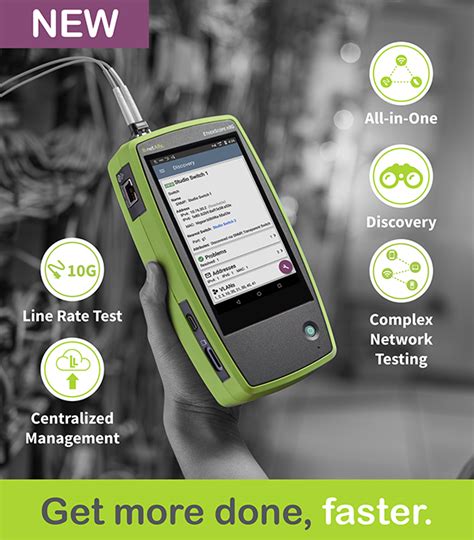 NetAlly Etherscope NXG G Handheld Tester AJP Solutions UK Supplier