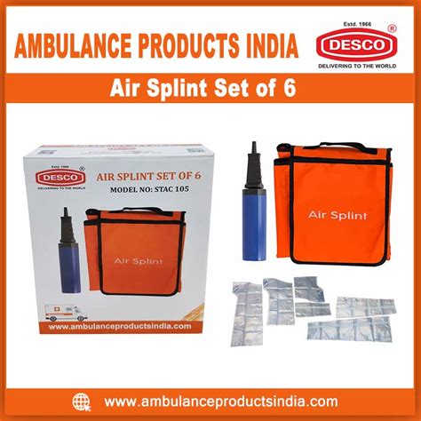 Air Splints Pneumatic Splint Air Splint Set Of 6