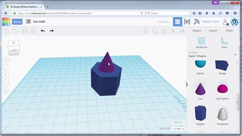 Tinkercad Lesson 1 2017 Using The Align Tool Youtube