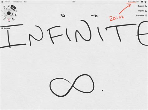 Working With Your Infinite Canvas • Concepts App • Infinite Flexible