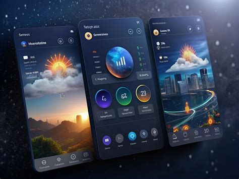 Personalized Product Suggestions Dynamic Weather Widget Premium Ai Generated Image