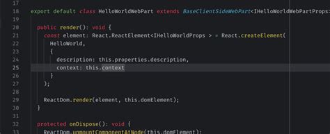 Dont Pass The Whole Web Part Context Into Your React Components