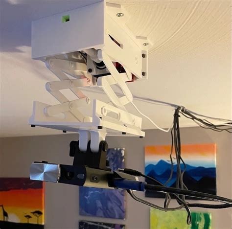 A Diy Scissor Lift For Home Theater Projectors Arduino Blog