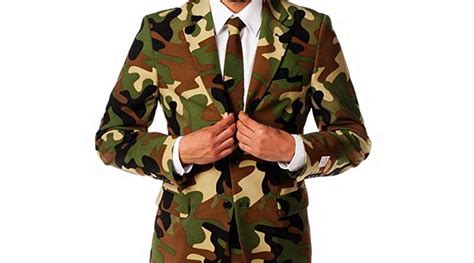 Opposuits Mens Commando Party Costume Suit Bleeping World