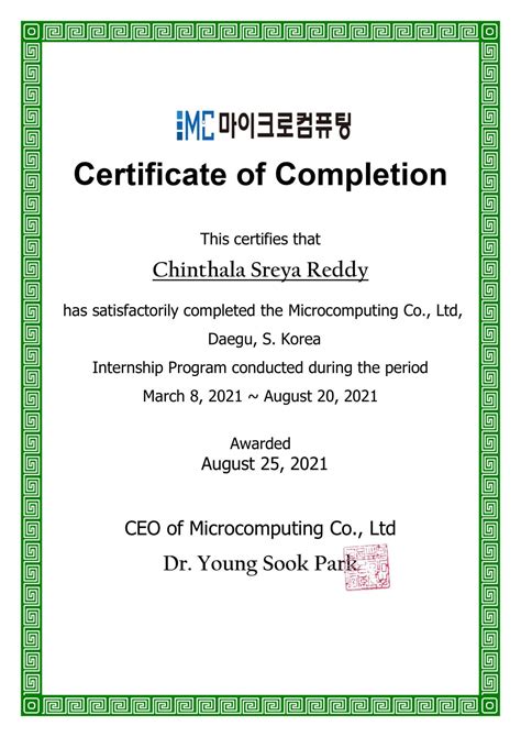 Sreya Reddy On Linkedin Computerscience Workexperience Workinkorea