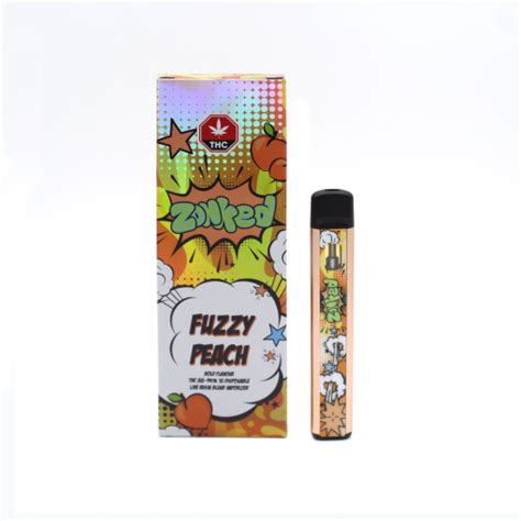 Zonked Fuzzy Peach Live Resin Blend 1g Inhale Wellness