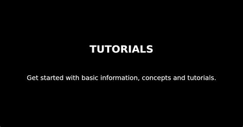 Tutorials Nx