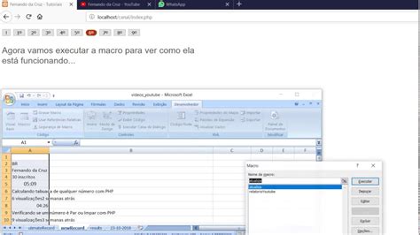 Applicationscreenupdating Melhorando O Execução De Macro Vba Youtube