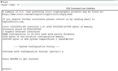 Access Cisco Device Through Console Explore Networkhope In