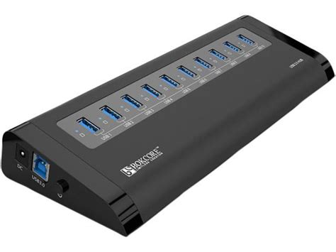 ORICO BC U3H10 USB 3 0 10 Port Aluminum HUB With VL812 Controller Premium 12V 3A Power