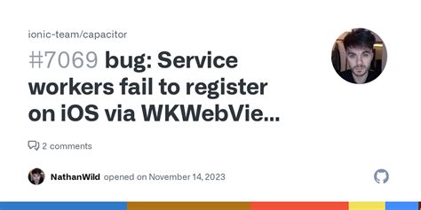 Bug Service Workers Fail To Register On Ios Via Wkwebview Potentially Feature Request · Issue